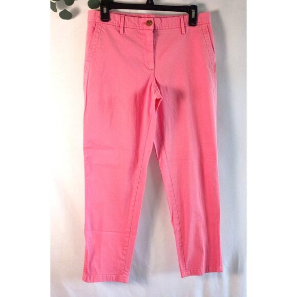 Talbots | Pants & Jumpsuits | Talbots Chinos 6p Pink Coral Stretch Flat ...